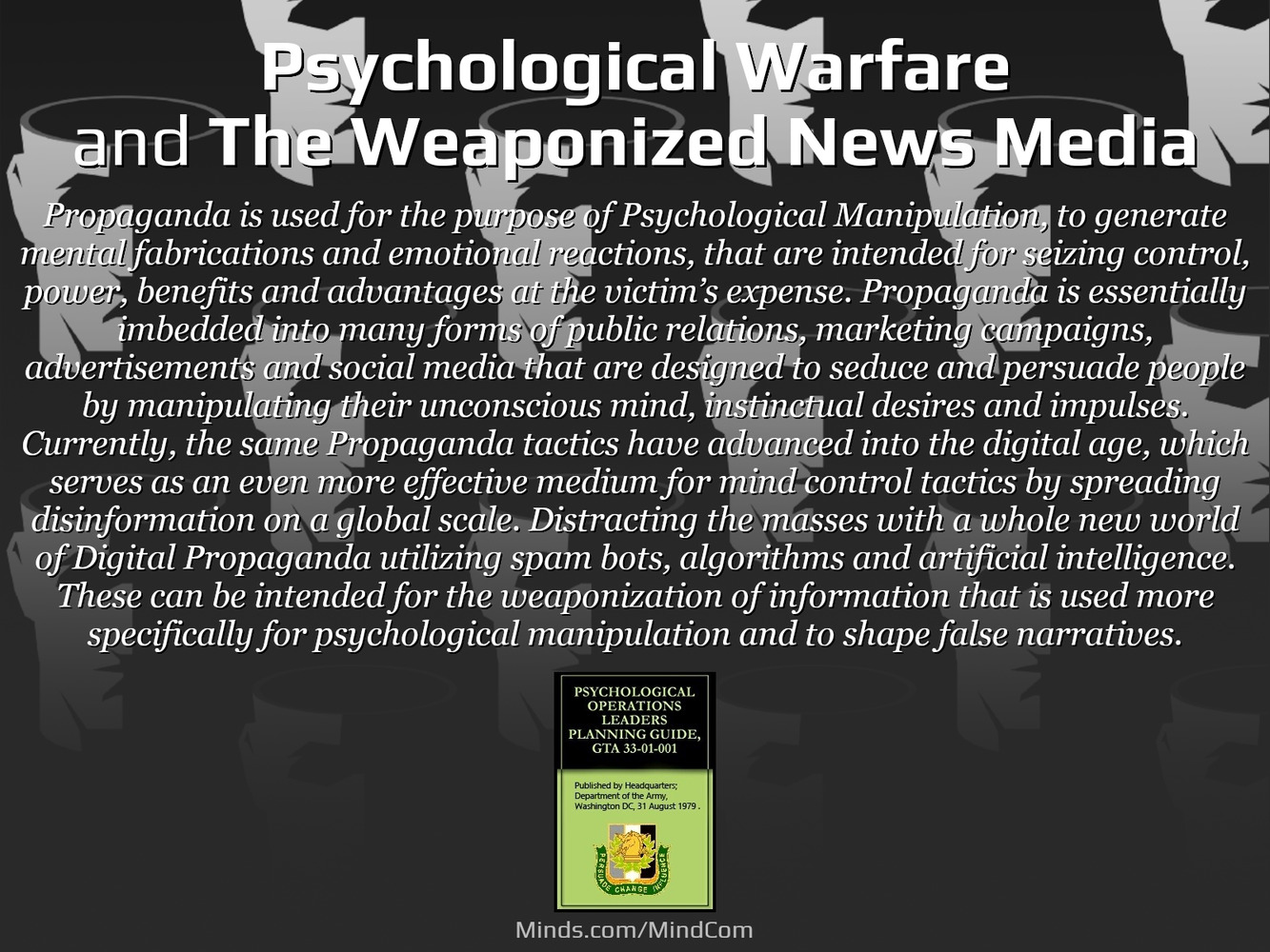 Psychological Warfare and The Weaponized News Media – TheGreatWork