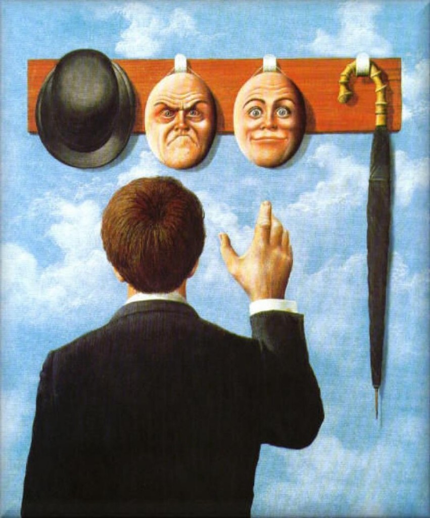 What mask will you wear today? Rene Magritte - Social Co... | Minds